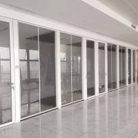 China Thickness 8mm Glass Office Dividers Partitions Stability Safety for sale