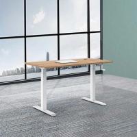 China Automatic Lifting Office Height Adjustable Desk Wooden Electric Standing Lift Desk for sale
