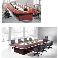 China Classic Paint Surface Large Conference Long Table 12 People Meeting Desk for sale