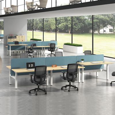 China Electric Sit Stand Height Adjustable Desk Metal Legs Computer Standing Desk for sale