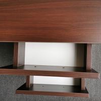 China 0.8M Customized Rectangular Wood Computer Desk For Home Office for sale