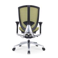 China Ergonomic Green PU Lifting Arms High Back  Mesh Computer Office Chair for sale