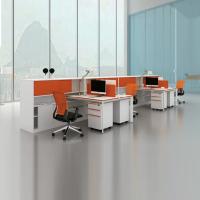 China Customized Colorful 6 Person Office Workstation Desks For Modern Businesses for sale