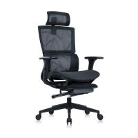 China Red Nylon Body Mesh Office Chair With 3D Lifting Armrest And PU Armrest Surface for sale