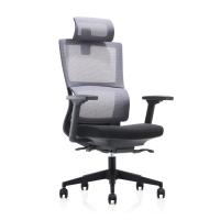 China Red Nylon Body Mesh Office Chair With 3D Lifting Armrest And PU Armrest Surface for sale