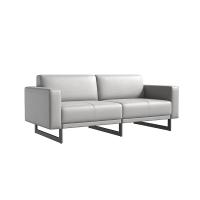 China Blue Hotel Office Reception Leather Modular Sectional Office Sofa for sale