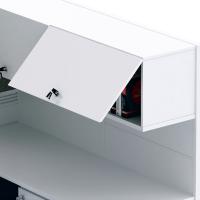 China Modern Design Steel Desk Frame Table Top Office Desk Office Workstation For Staff for sale
