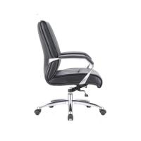 China Wholesale Black Swivel Home Office Leather Executive Ergonomic Office Chairs for sale