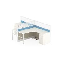 China Aluminum Paritition Office Cubicle 4 People Office Desk Office Workstation Desks for sale