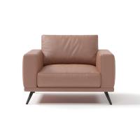 China Simple Office Furniture Sofa Modular Brown Synthetic Leather Sofa Set for sale