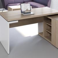 China Wholesale Wooden Executive Office Desk Furniture Design For Staff Desk for sale