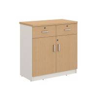 China File Cabinet Office Furniture Wood File Cabinet With Glass Door for sale