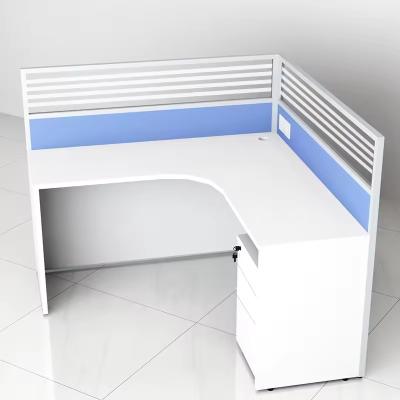 China Modern Office Desk Single Seat Workstation Desk Call Center Table for sale