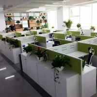 China Customized L Shape 2 4 6 Person Staff Office Modular Workstations for sale