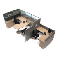 China Modular 2 4 6 Office Desks Office Cubicles Work Station Office Furniture for sale