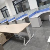 China Staff Office Partition Desk Cubicle Workstation Modular Office Table And Chair Set for sale