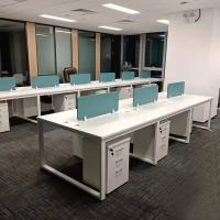 China Office Furniture Staff Call Center Executive Office Workstation For 6 Person for sale