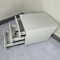 China Office Storage Mobile Cabinet Wooden Mobile Pedestal 3 Drawer Lateral Filling Cabinet for sale