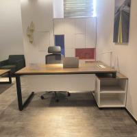 China Executive Office Desk Modern L Shaped Office Desk  Modern for sale