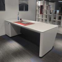 China Manufacturers OEM Office Furniture White Manager Desk CEO Executive Desk for sale
