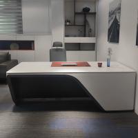 China Manufacturers OEM Office Furniture White Manager Desk CEO Executive Desk for sale