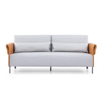 China Office Sofa Furniture Commercial Office Corner Sofa PU Leather Waiting Room Sofa for sale