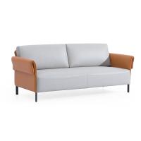 China Office Sofa Furniture Commercial Office Corner Sofa PU Leather Waiting Room Sofa for sale