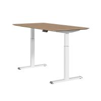 China Modern Electric Standing Desk Wood Height Adjustable Standing Desk for sale