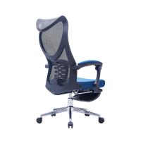 China Computer Office Chair Staff Home Mesh  Lift Swivel Office Chair With Footrest for sale