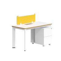 China White Workstation Desk Office Furniture Modular 1 2 6 People Office Table for sale