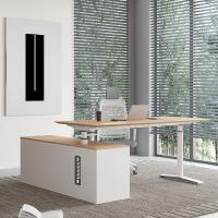 China Modern Electric Height Adjustable Desk Ergonomic Executive Standing Desk for sale