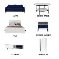 China High Quality Hotel 5 Star Bedroom Sets Wood Hotel Bedroom Furniture Set for sale