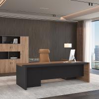 China Luxury Executive Office Furniture CEO Desk Wooden Computer Desk For Office for sale