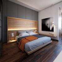 China Beston Wooden Hotel Bedroom Furniture Set BS-HT18 Customizable for sale