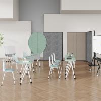 China Modern Design Folding Training Table Long Movable Splicing Conference Table for sale