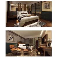 China Customized Hotel Apartment Furniture Project 5 Star Hotel Bedroom Sets For Full Room for sale
