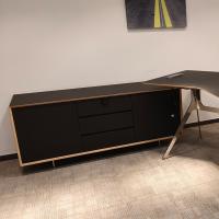China Hot Selling Office Desk 1.8m Modern L-Shape Executive Desk For CEO Office Furniture for sale
