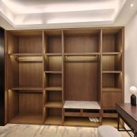 China Custom Leather Hotel Bedroom Furniture Set King Size Bed And For Hotel for sale