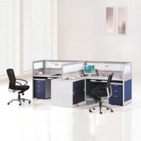 China Office Furniture Workstation Wooden Sturdy Hot Office Selling Desk Staff Computer Desk for sale