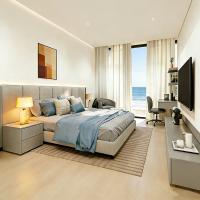 China Modern Five-Star Hotel Bedroom Set Furniture Customized Hotel Project for sale