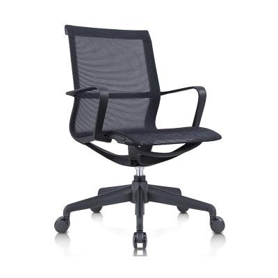 China Office Furniture Set Ergonomic Black Full Mesh Office Desk Chair For The Office for sale