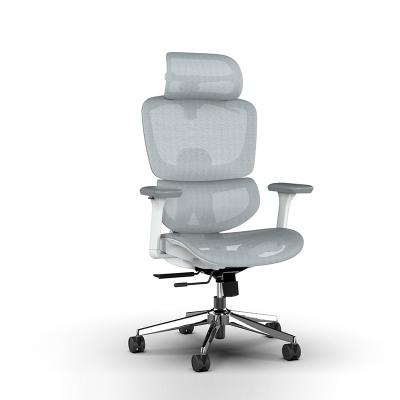 China Modern Mesh Seat And Back Office Chair Ergo High Back Adjustable Mesh Office Chair With 4D Adjustable Armrests for sale