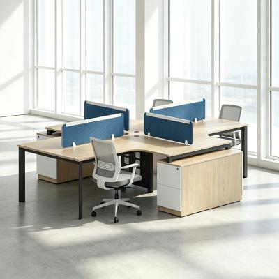 China Office Workstation Desks Combining Sleek Modern Design With Practical Features To Create And Comfortable Office Work Environments for sale