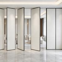 China Customizable Hotel Mobile Partition Wall Room Divider Sliding Partition Wall For Hotel Meeting Room for sale