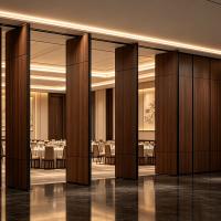 China Modern Hotel Mobile Wall Dividers Removable Office Partition Walls Folding Screen for sale