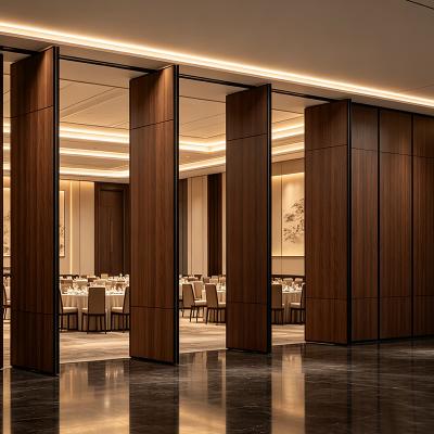 China Modern Hotel Mobile Wall Dividers Removable Office Partition Walls Folding Screen for sale