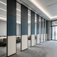 China Custom Movable Acoustic Partitions Wall Wooden Room Dividers for Hotel Office for sale