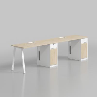 China Modern Modular 4 6 Seater Office Workstation Commercial Staff Office Desk with Privacy Screen Partition for sale