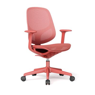 China Breathable Mesh Office Chair with Adjustable Height and PP Five-Star Base for Ergonomic Support for sale