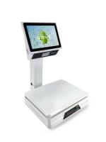 China All in One Inch Both Touch Screen Scale Digital Weight Machine Weighing Scale With Built-In 58mm Receipt Printer for sale